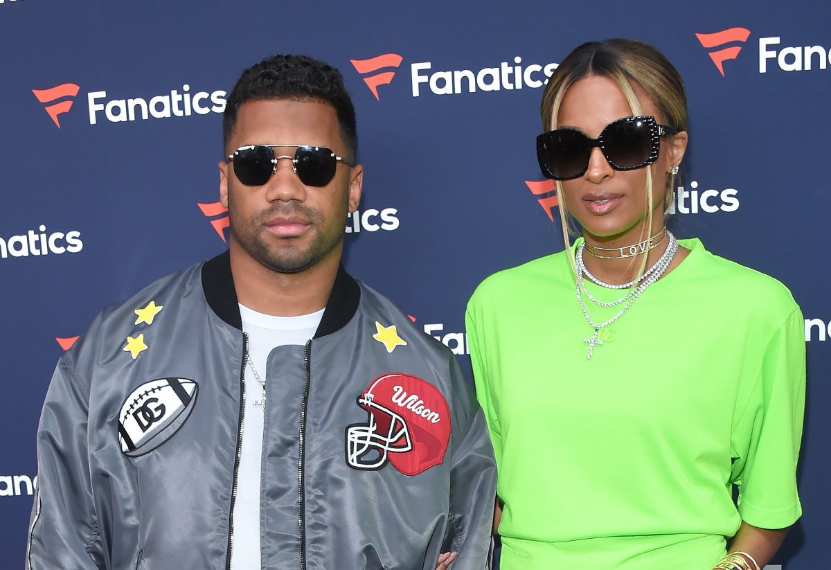 American Football Player Russell Wilson And Wife Ciara Vacationing In ...