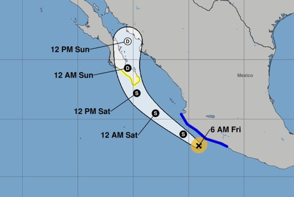 Los Cabos Tropical Storm Alert: US Embassy & National Hurricane Center ...